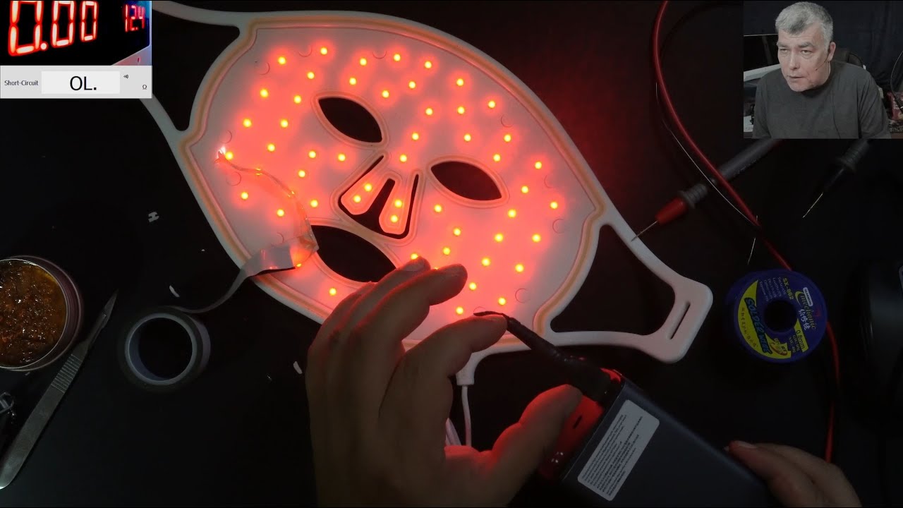 Beauty mask repair - We just made a customer more beautiful - YouTube