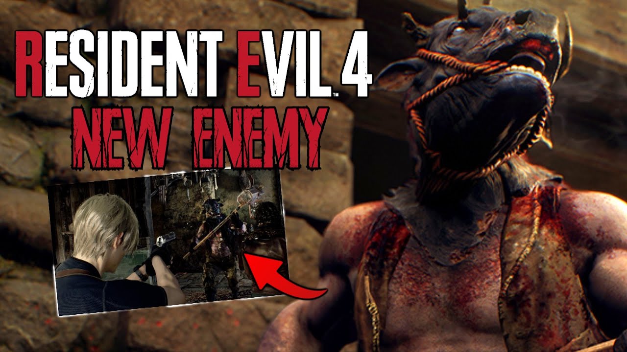 A NEW ENEMY In The Resident Evil 4 Remake - YouTube