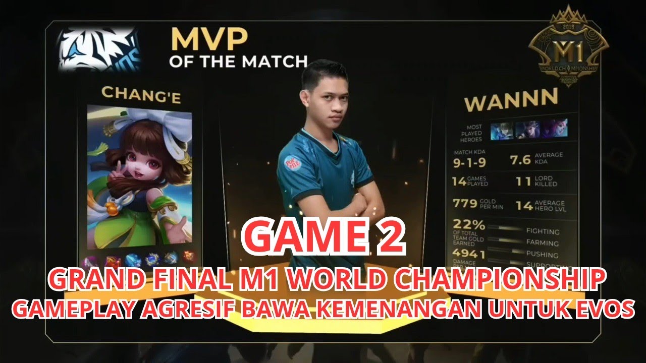 [Throwback] Gameplay Agresif Bawa Evos Menang || Grand Finals M1 EVOS ...