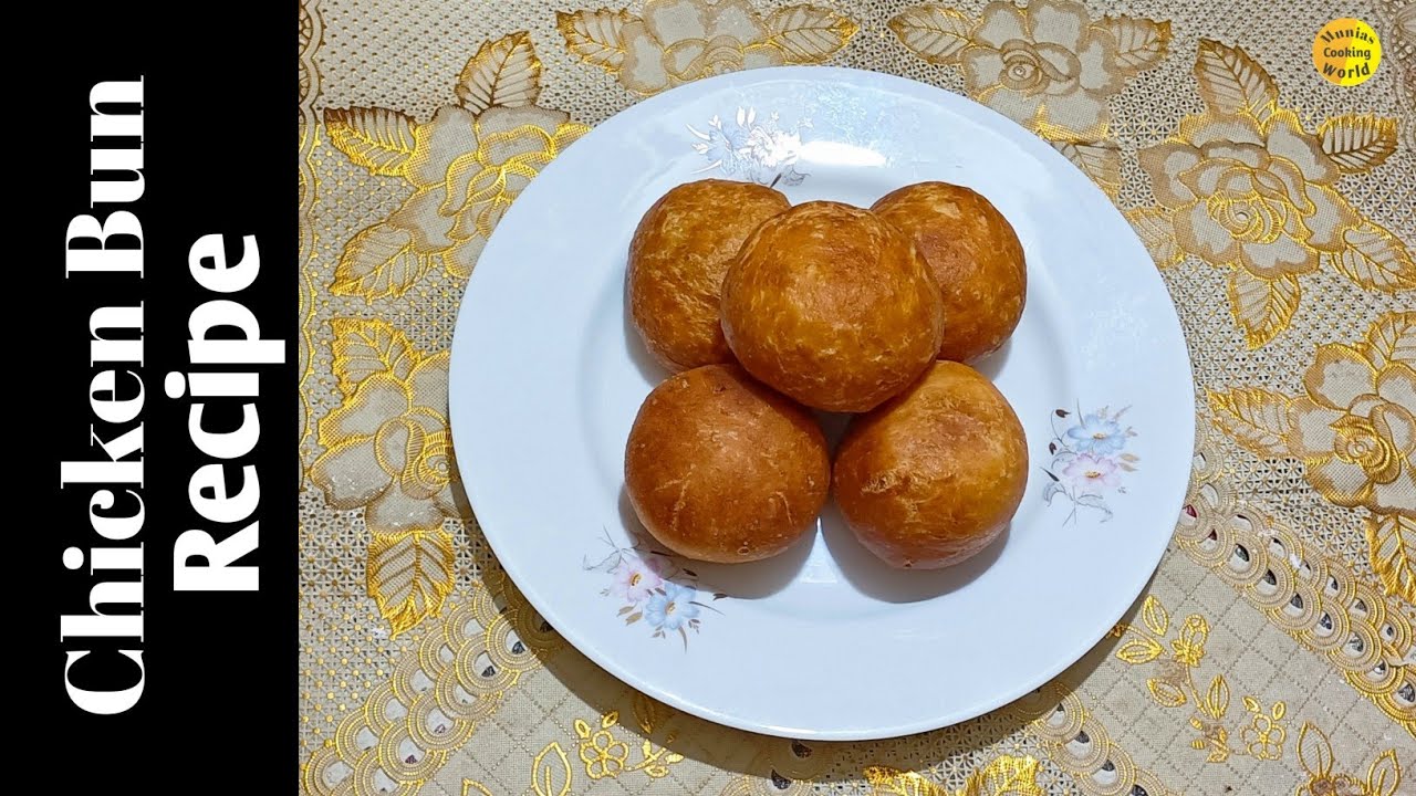 চিকেন বান রেসিপি || চুলায় তৈরি চিকেন বান || Chicken Bun Recipe || Easy ...