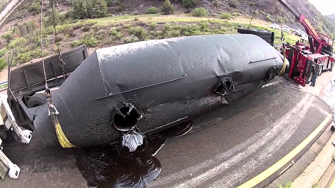 Tanker Rollover SR 87 (September 12, 2012) - YouTube