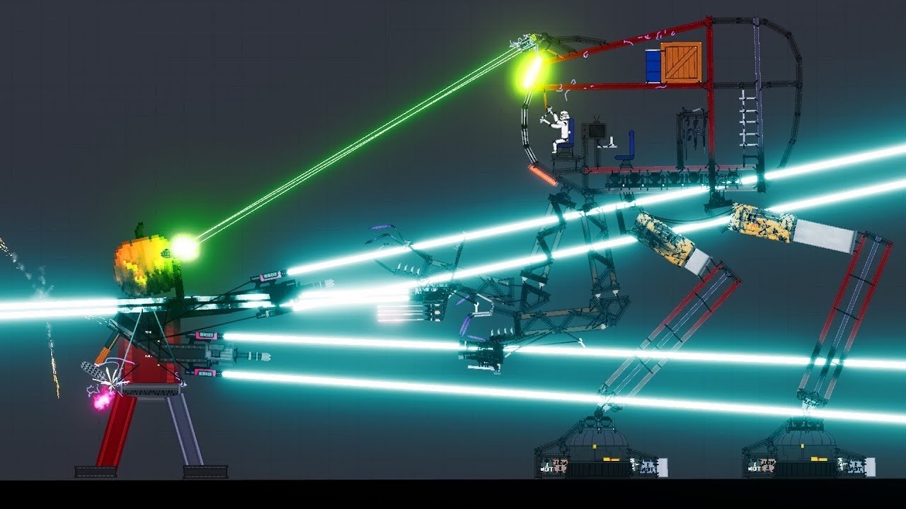 Which Machine Is The Most Powerful? - Giant Mechs Fight Each Other ...