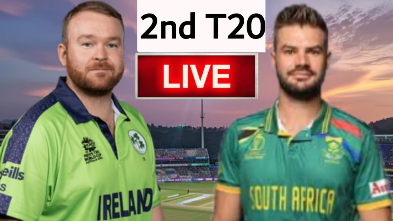 Live: Ireland vs South Africa, 2nd T20 Match | IRE vs SA Live T20 Live ...