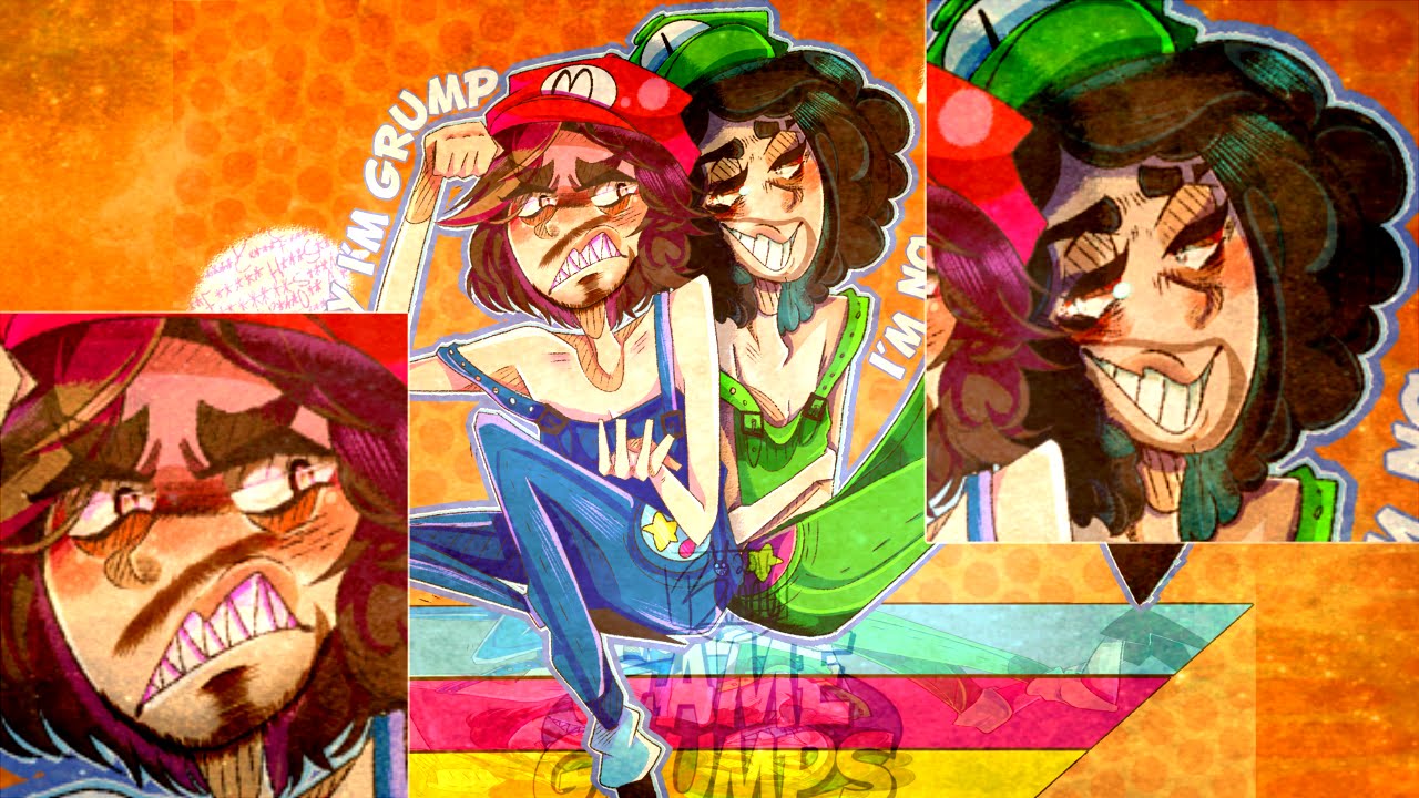 LETS SPEEDPAINT- GAME GRUMPS - YouTube