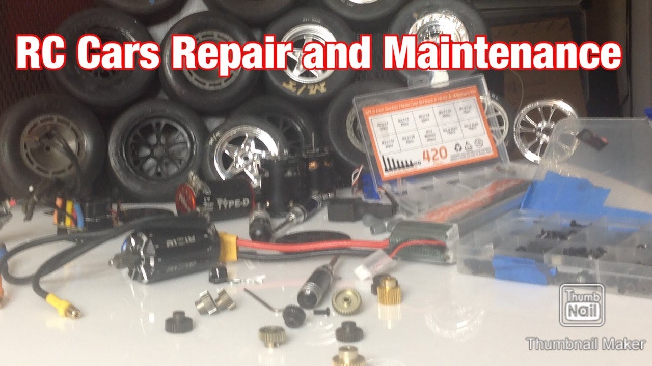 RC Car Repair and Maintenance - YouTube