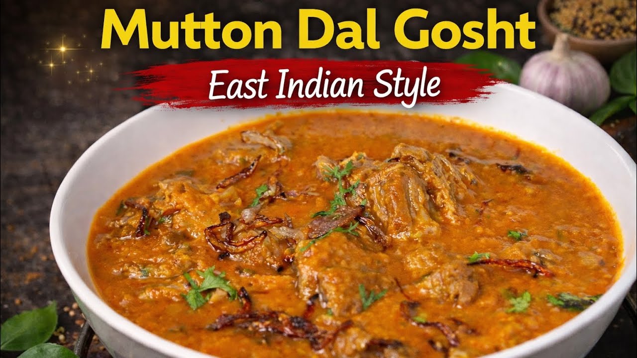 Mutton Dal Gosht Recipe | How to Make Dal Gosht in a Pressure Cooker ...