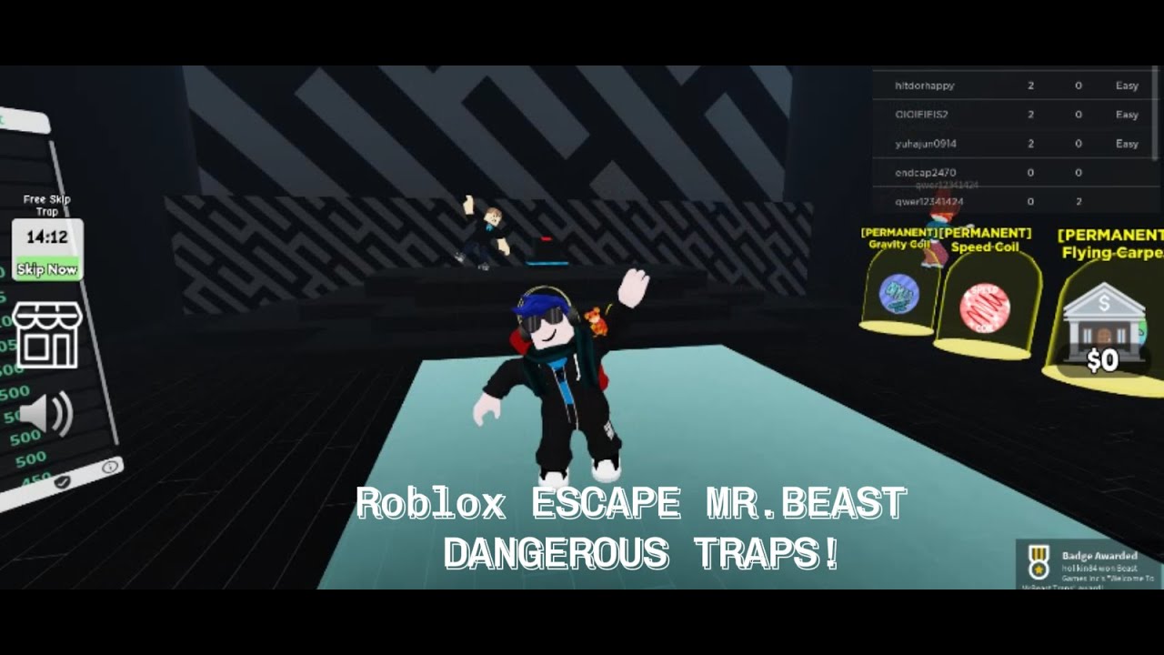 Roblox ESCAPE MR.BEAST DANGEROUS TRAPS ! - YouTube