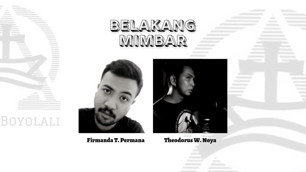 Belakang Mimbar ep. 001 (bersama Pdt.Theodorus W. Noya dan Pnt ...