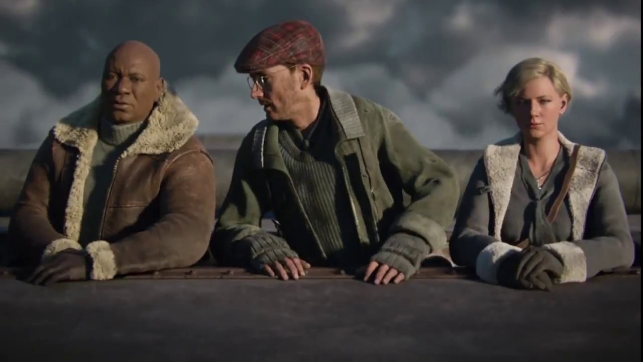 Call of Duty®: WWII The Shadowed Throne intro Cut scene - YouTube