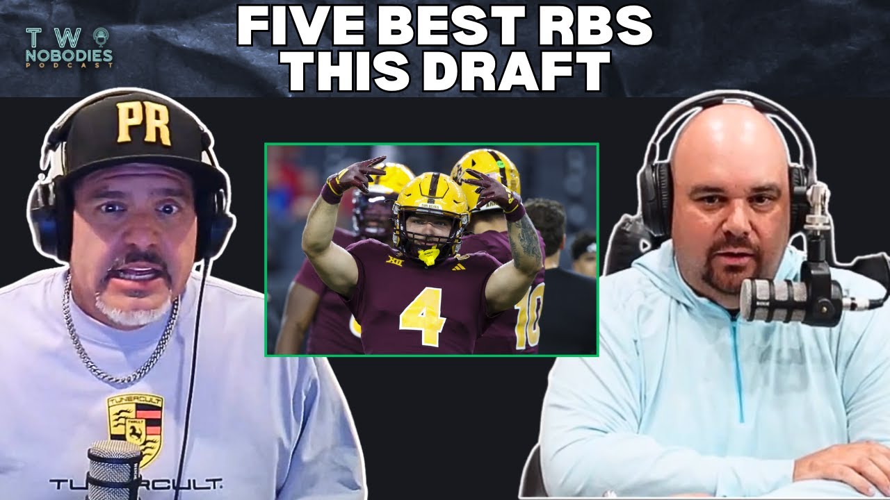 The FIVE BEST RBs from this draft class - YouTube