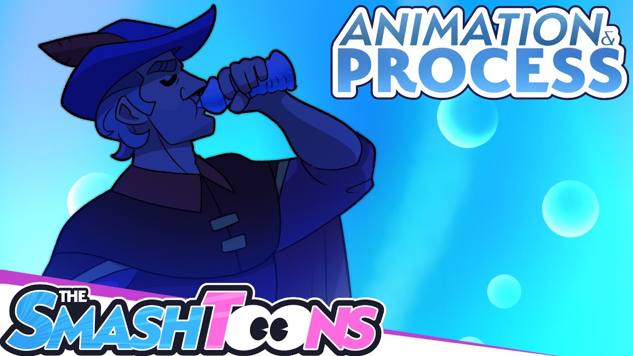 King Graham Drinks Some Water - Animation & Process - YouTube