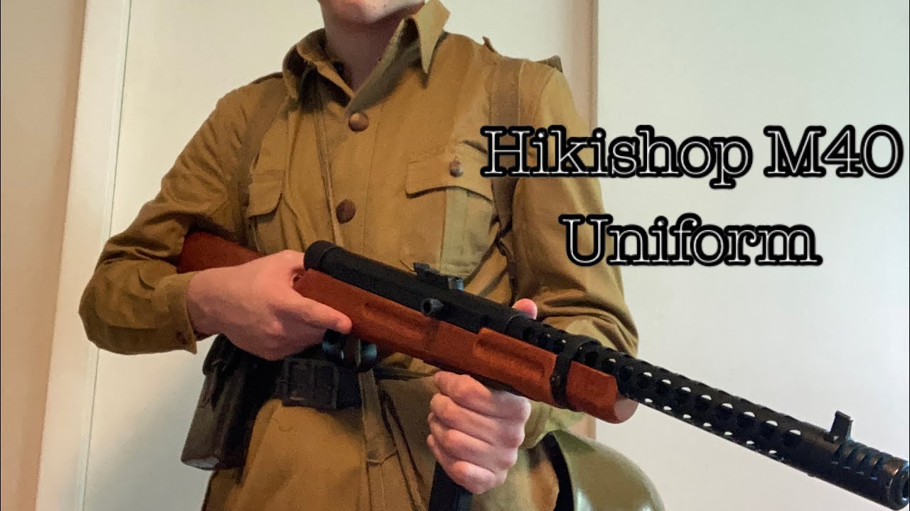 Hikishop Italian M40 uniform unboxing & review - YouTube