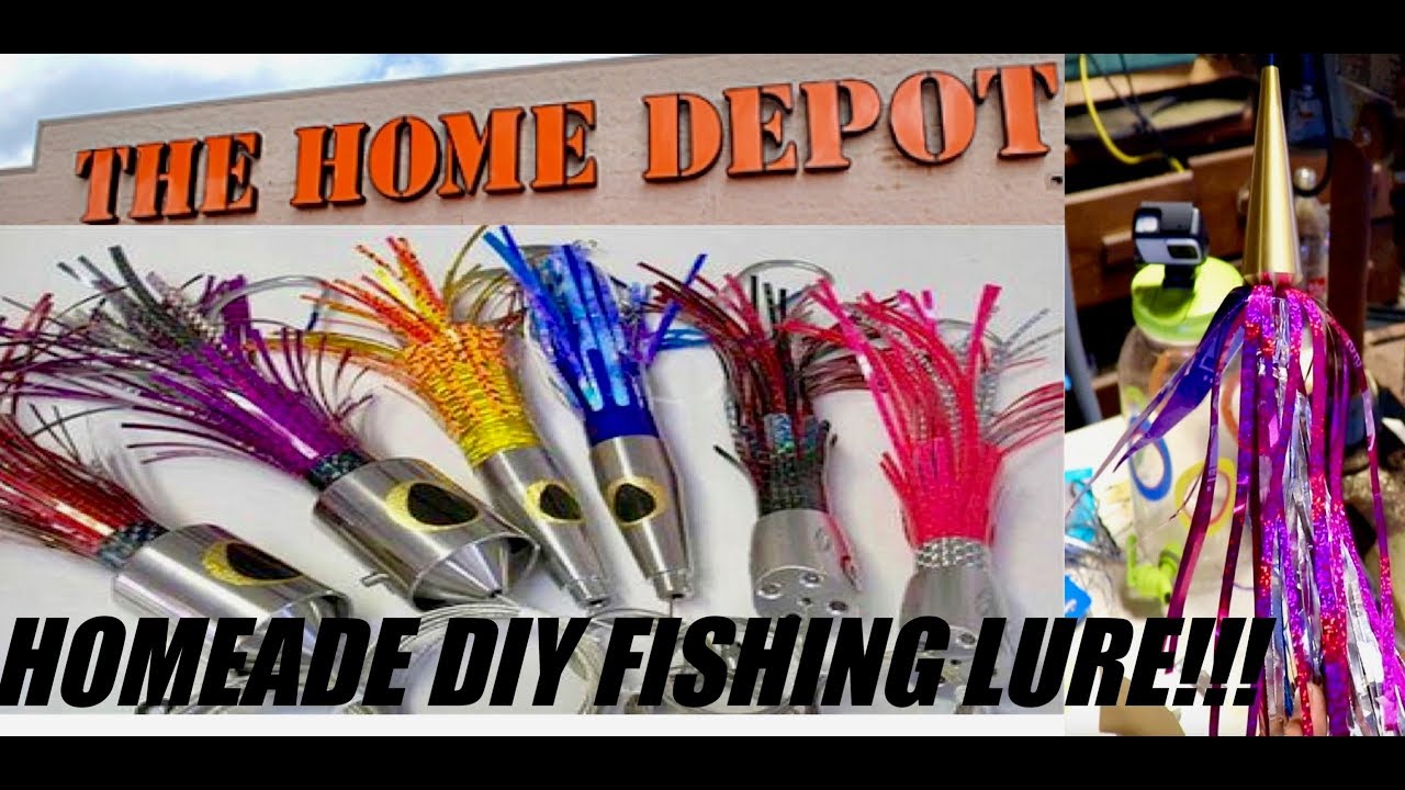 How to make $10 WAHOO bomb DIY fishing - YouTube