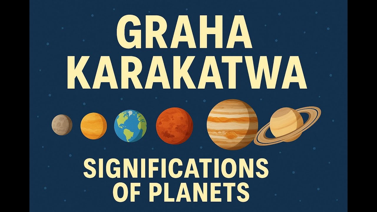 Graha Karakatwa Explained | What Each Planet Represents in Vedic / Nadi ...