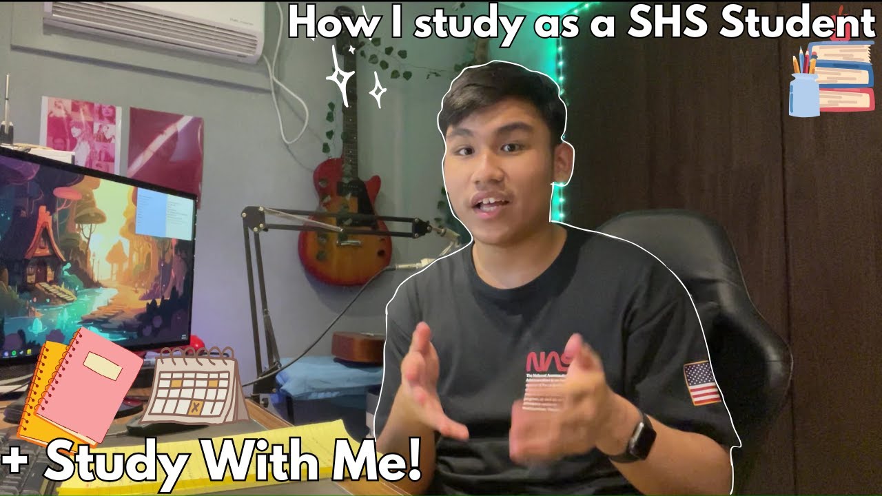 How I Study as a SHS Student? + Study With Me! - YouTube