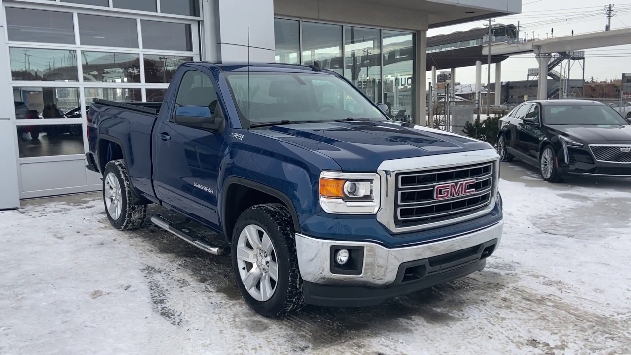Used Blue Stone 2015 GMC Sierra 1500 SLE Review - GSL GM City | Calgary ...