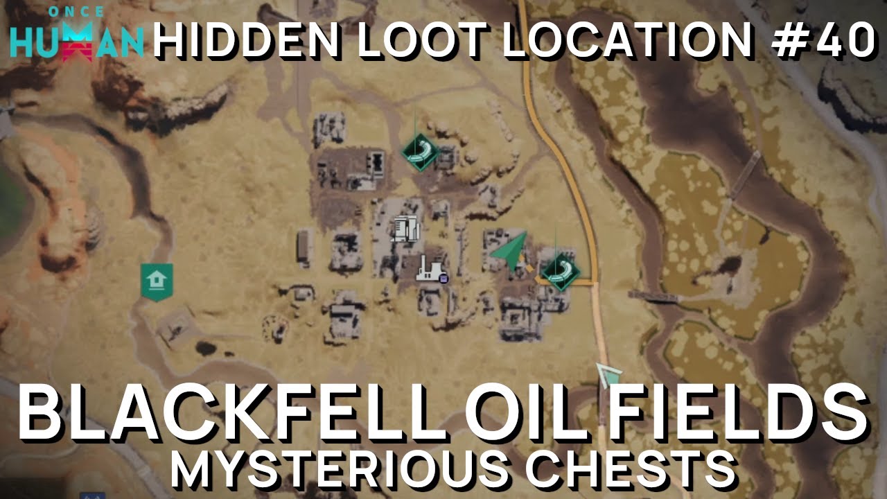 Once Human - Hidden chest location #40 - Blackfell Oil Fields ...