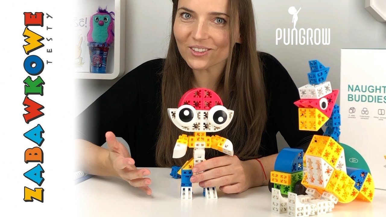 PUNGROW Naughty Astro Buddies klocki konstrukcyjne - YouTube