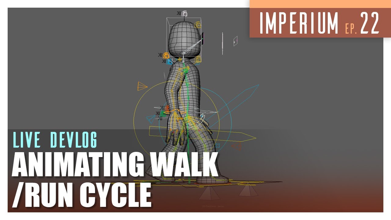 [Vertical] Run Cycle Animation | Maya | GameDev | Imperium - Roman ...