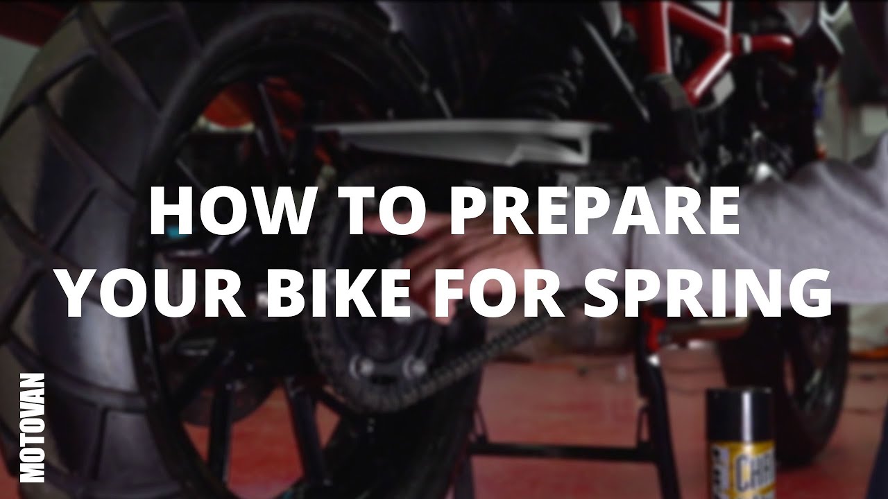 How To Prepare Your Bike for Spring - YouTube