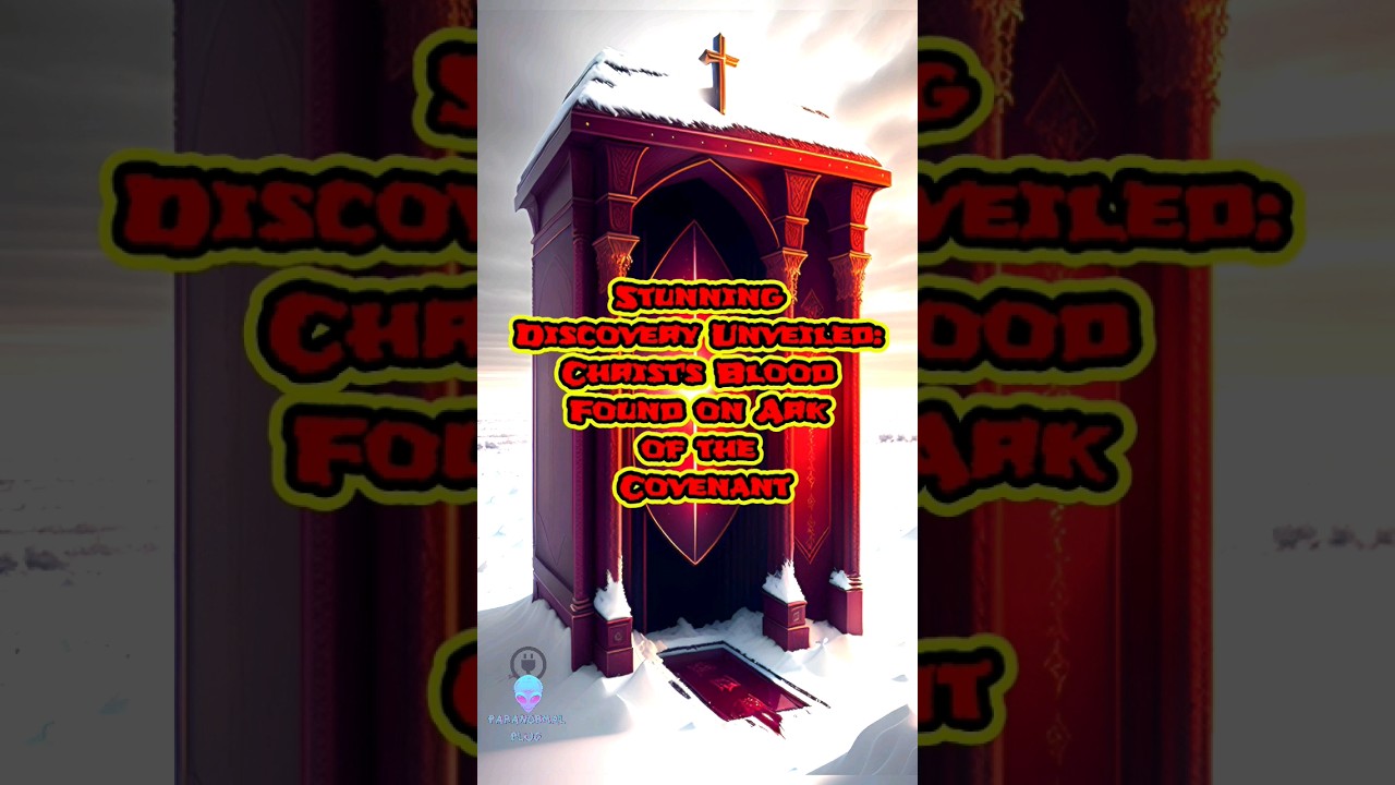 Stunning Discovery Unveiled: Christ's Blood Found on Ark of the ...