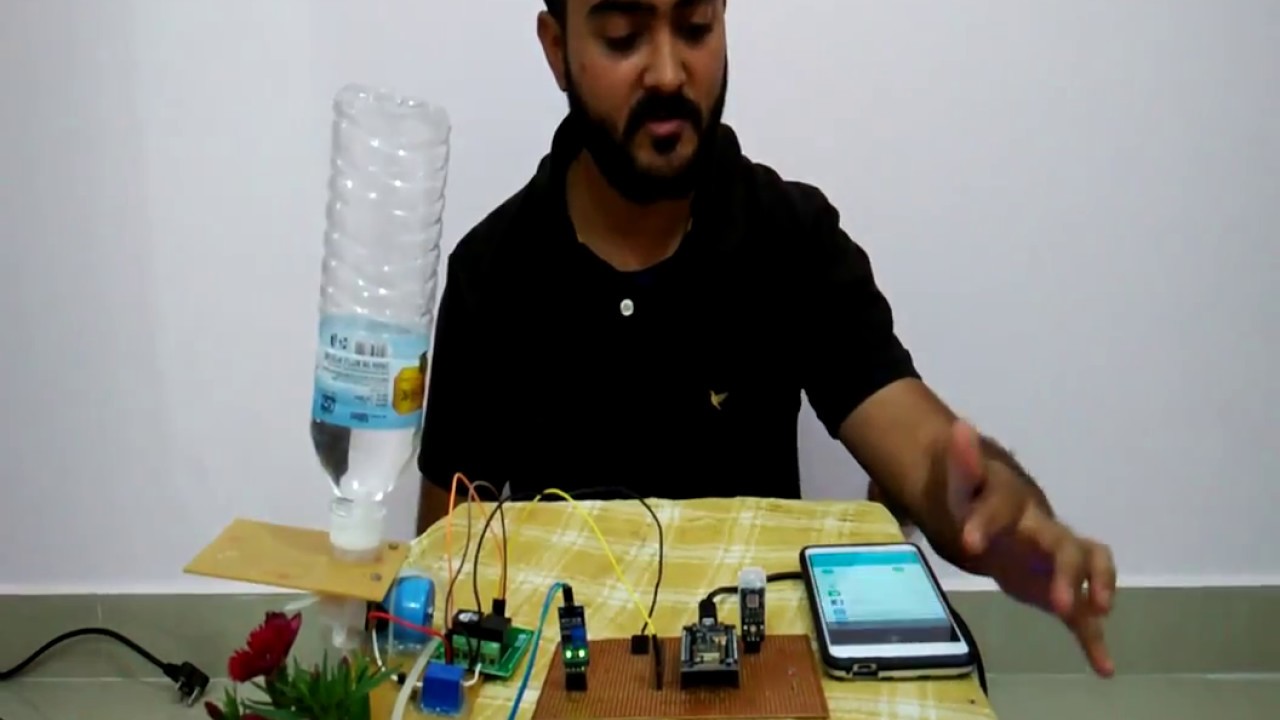 Iot Based Plant Monitoring Youtube