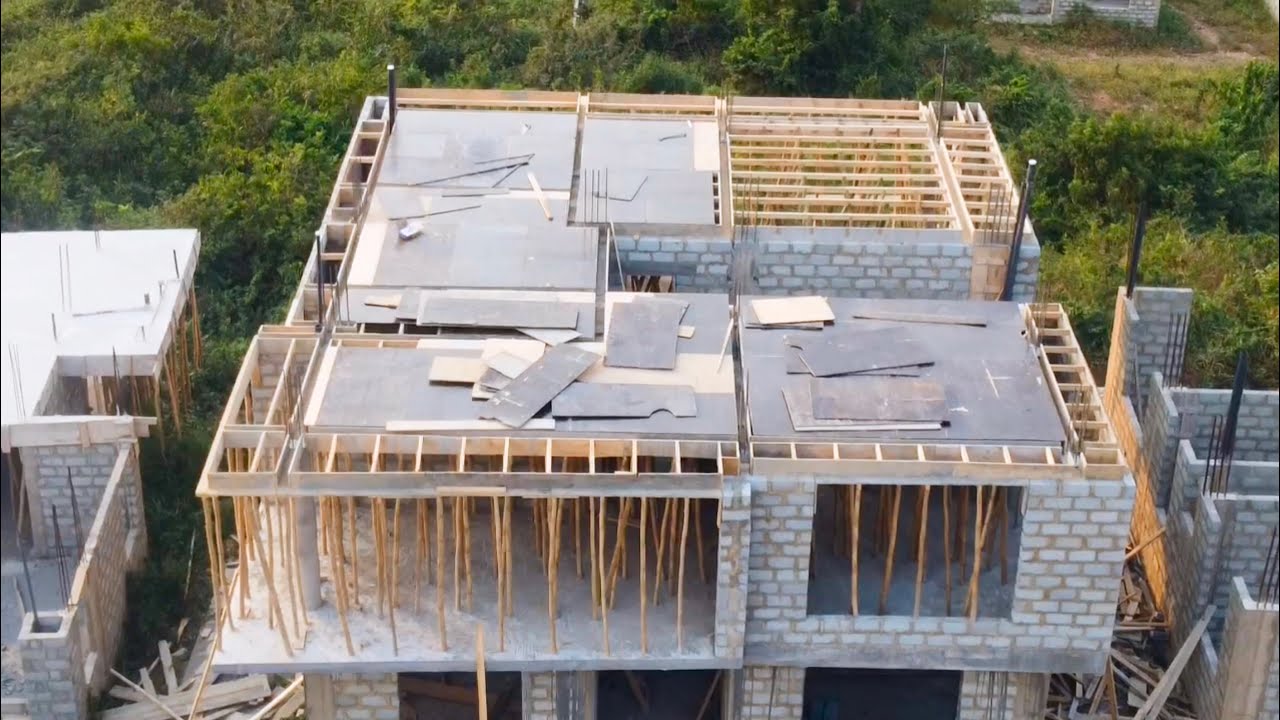 4-Day Decking Formwork Progress for Second Floor | Project NB Ep-05 ...