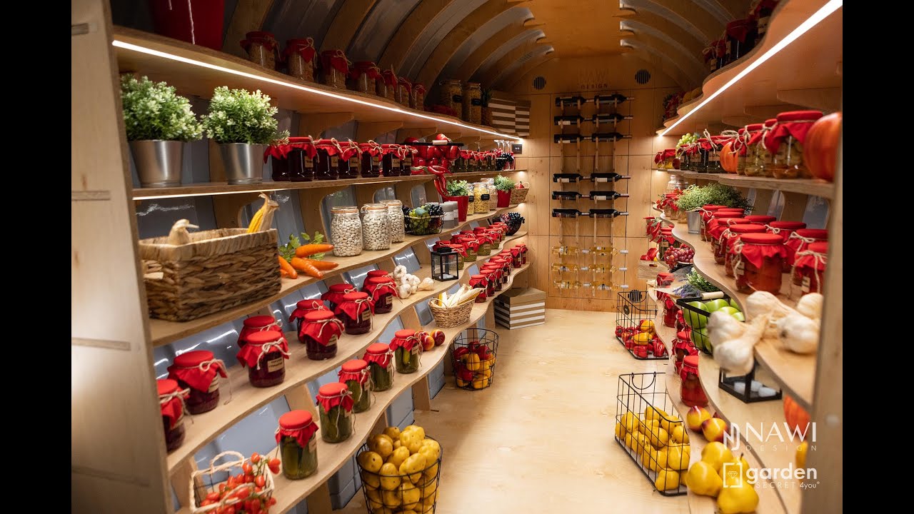 Customizing the size and equipment of your garden cellar - 3.5. in NAWI ...
