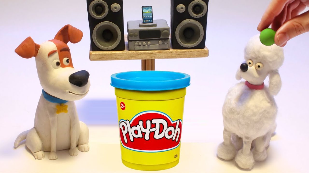 Max Poodle Dog The Secret Life Of Pets Movie Stop Motion Play Doh Max Poodle Dog The Secret Life Of Pets Movie Stop Motion Play Doh