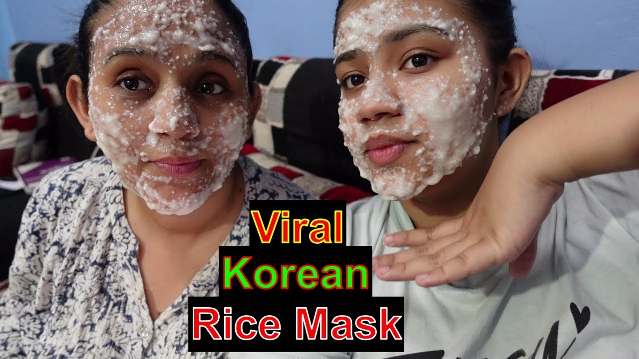 WE TRIED VIRAL KOREAN RICE MASK ll AND THIS HAPPENED @BudaBudiVlogs ...