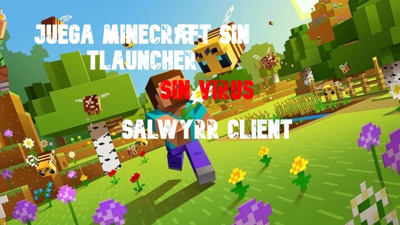 JUGAR MINECRAFT SIN TLAUNCHER Y SIN VIRUS¡👍🤑 - YouTube