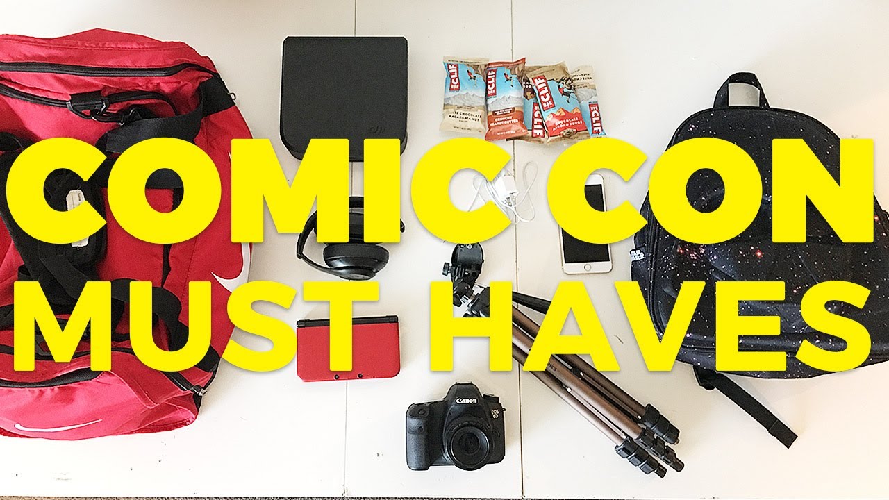 Packing for Comic Con + Lost footage - YouTube