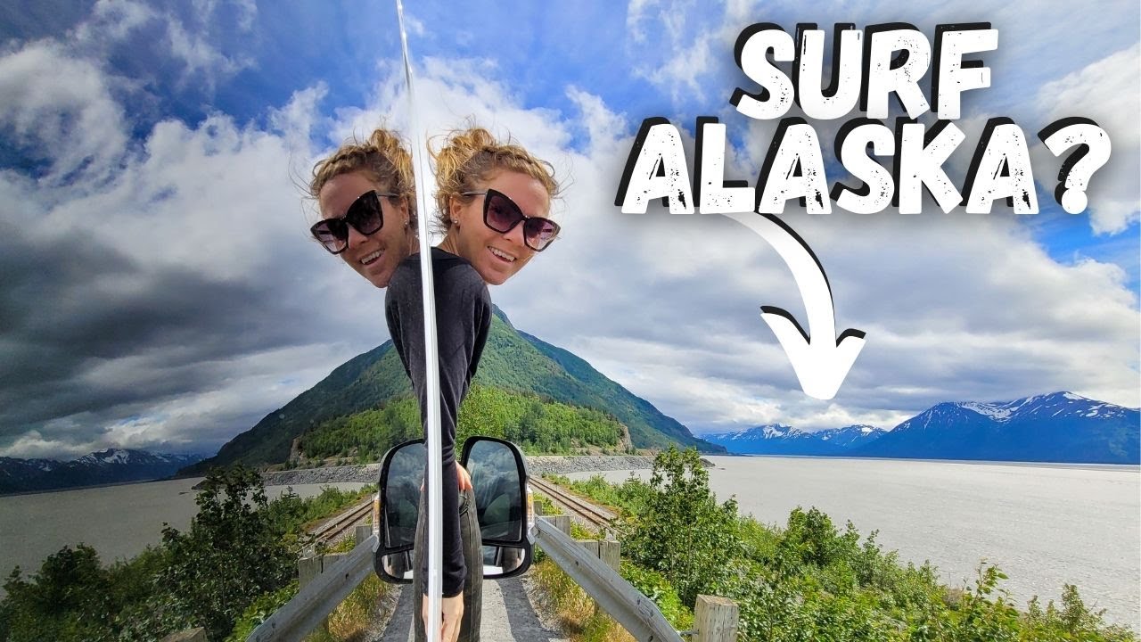 Would YOU Dive In?! 🏄 Our LAST DAYS in ALASKA 🚍 Van Life Alaska Road ...