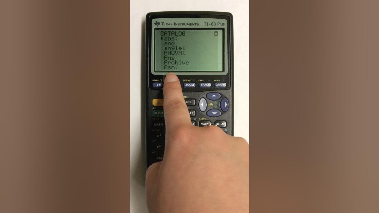 Adding Correlation Coefficient to LinReg in TI 83 Graphing Calculator - YouTube