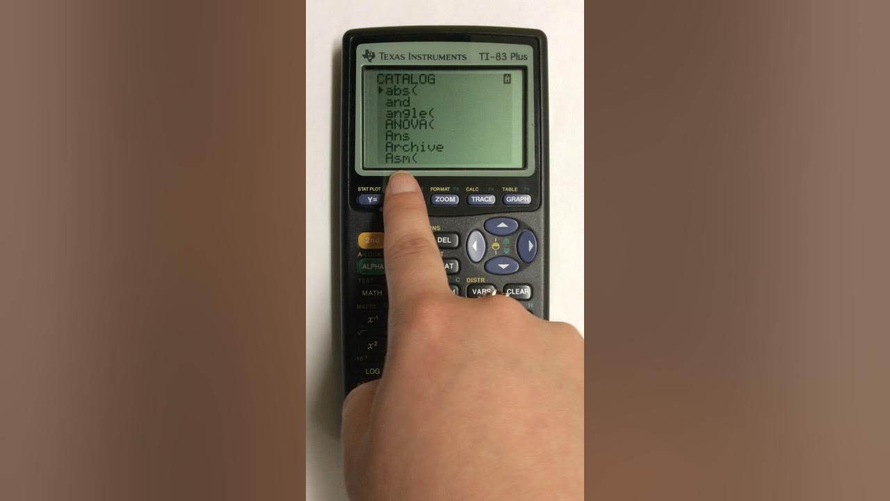 Adding Correlation Coefficient to LinReg in TI 83 Graphing Calculator - YouTube
