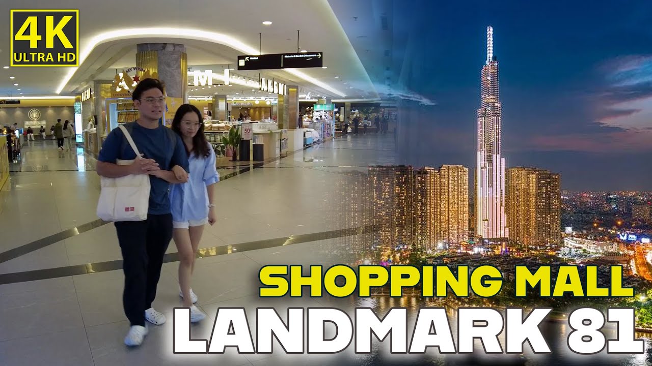Landmark 81 Shopping Mall Vietnam 4K - YouTube