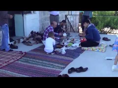 00007  SEYDİŞEHİR ÇAVUŞ KASABASI BAĞCILARIN DAMINDA BAYRAM SABAHI KAHVALTI