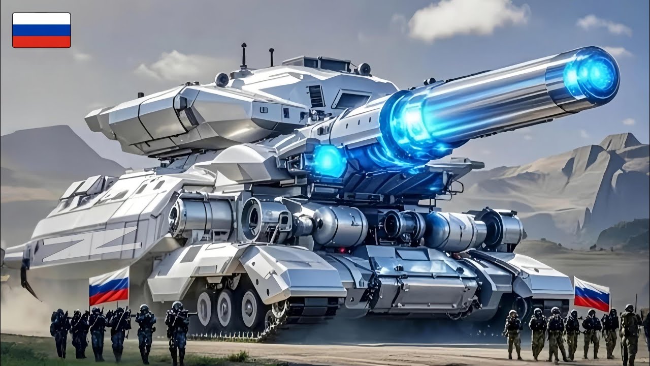 Happened 5 Minutes Ago! Giant Russian Laser Tank Destroys Secret NATO ...