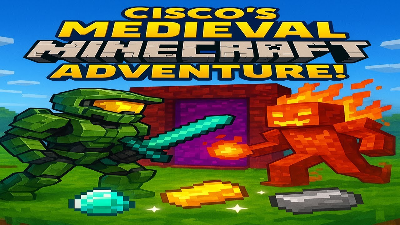 EPIC BOSS BATTLES!?!? CISCOS MEDIEVAL MINECRAFT ADVENTURE'S PART 4!? I ...
