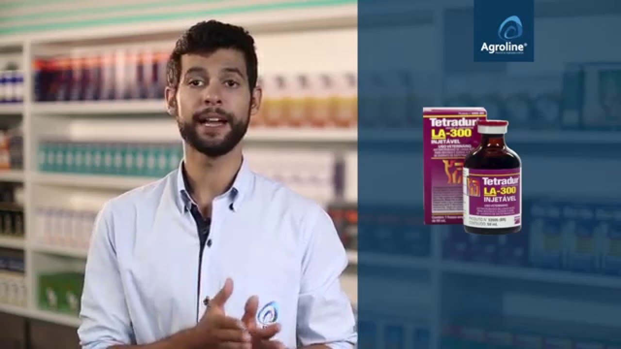 Tetradur LA-300 Merial - agroline.com.br - YouTube