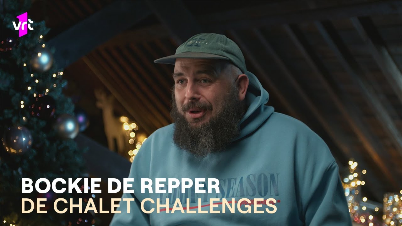 Bockie De Repper waagt zich aan 'De chalet challenges' - YouTube
