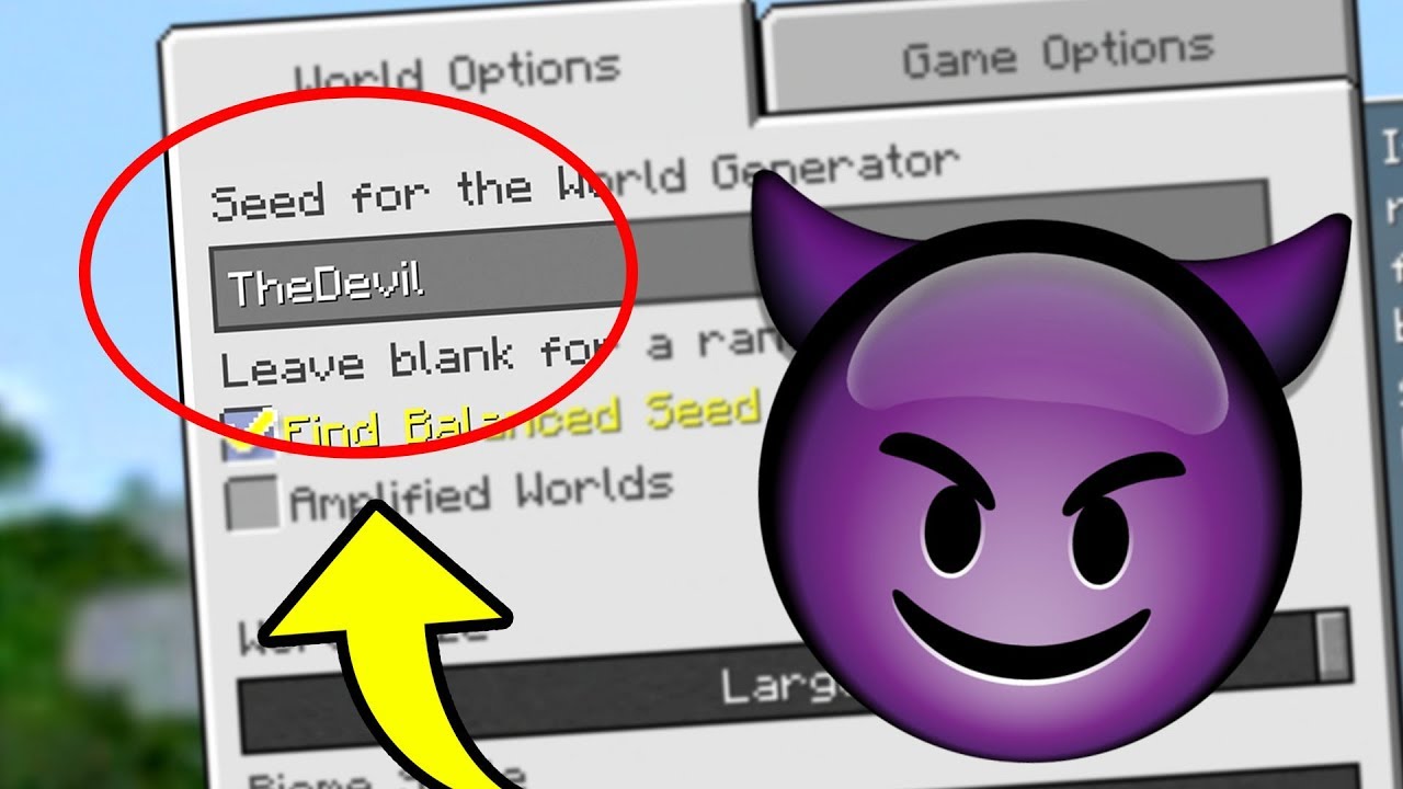 The Most TERRIFYING Minecraft SEED! (Scary Minecraft Seed Challenge ...