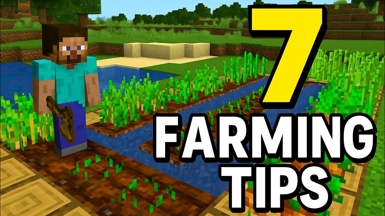 7 Genius Farming Tips Every Minecraft Player Should Know! - YouTube
