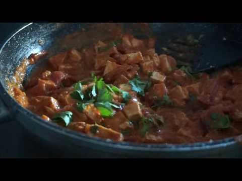 (No) Butter (No) Chicken - HIGH PROTEIN, LOW CARB VEGAN BIKINI PREP MEAL