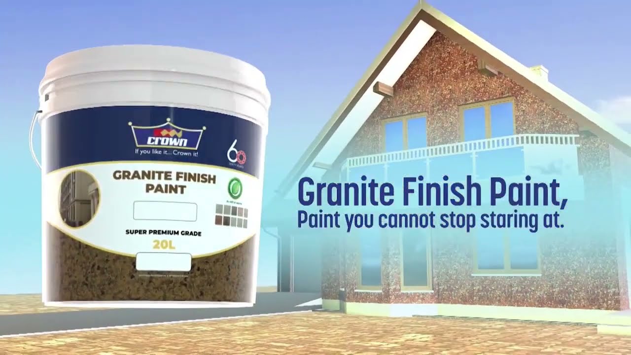 New Crown Granite Paint Advert - YouTube