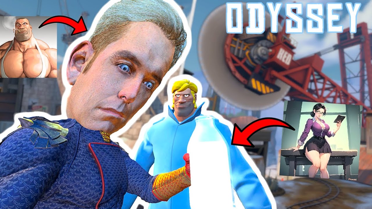 HOMELANDER PLAYS TF2 ODYSSEY!?! - YouTube