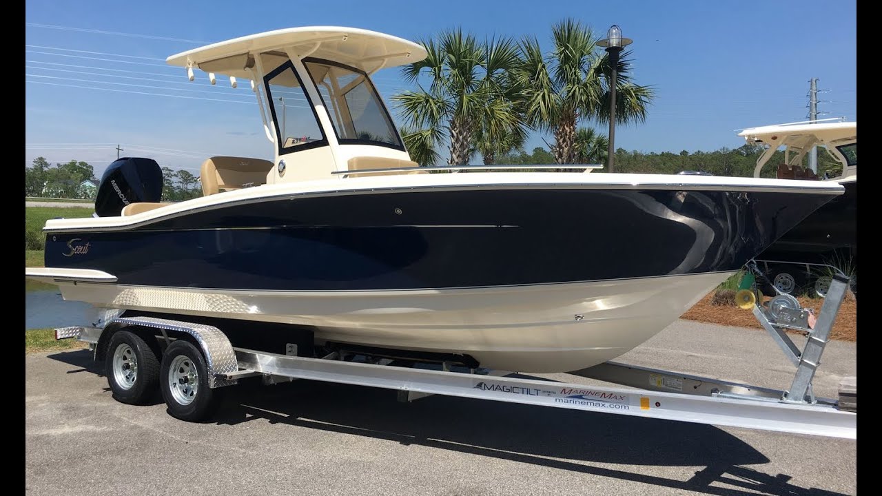 2020 Scout 235 XSF Boat For Sale at MarineMax Charleston - YouTube