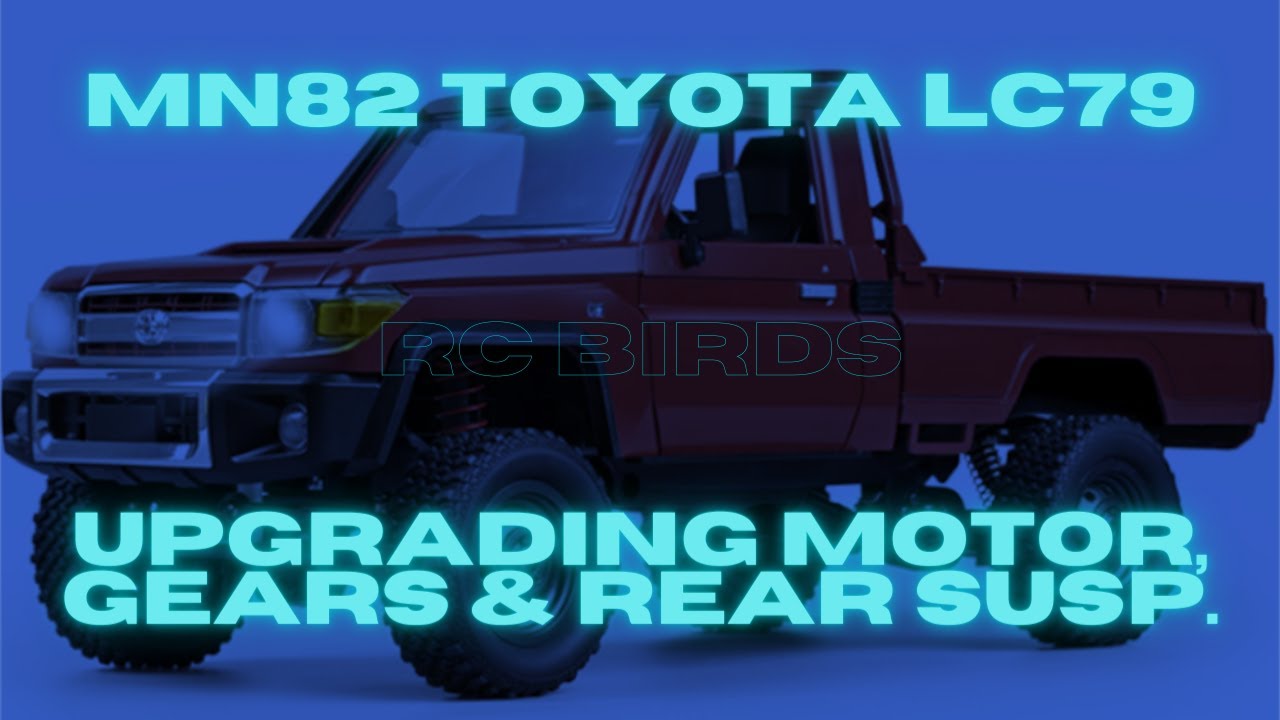 MN82 Toyota Land Cruiser LC79: Motor, Gears and Rear Suspension ...