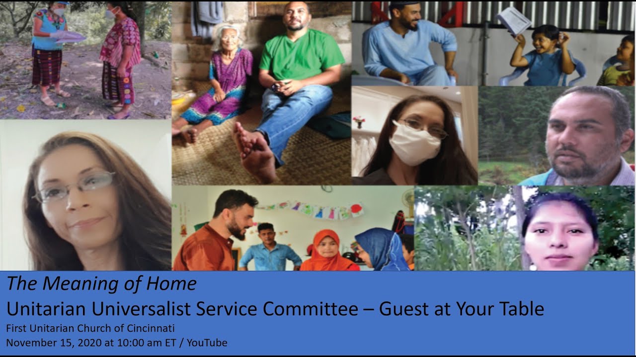 Guest at Your Table: The Meaning of Home - November 15, 2020 - YouTube