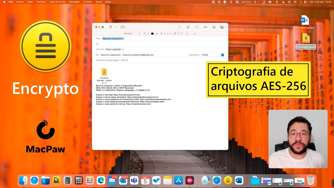 Proteja os arquivos do seu Mac através de criptografia AES-256 com o 🔐 ...